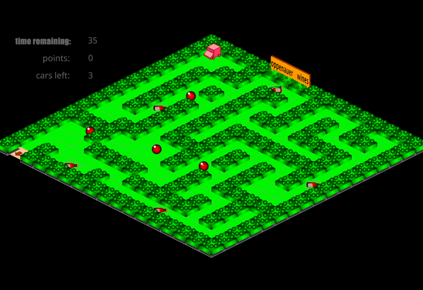 Car Pac – Top View Driving Game – GameJit