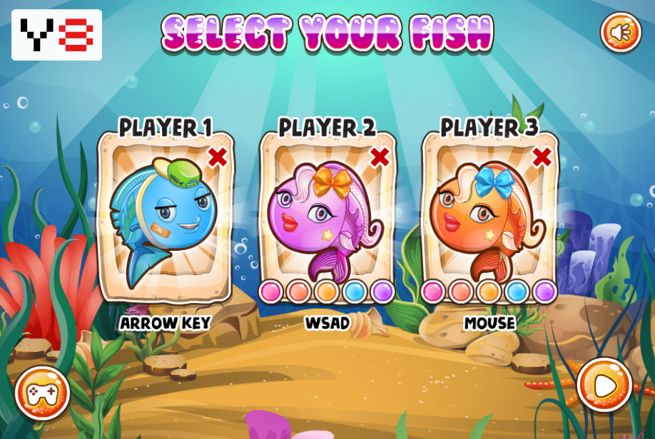 Fish Eat Fish 3 Players – GameJIT