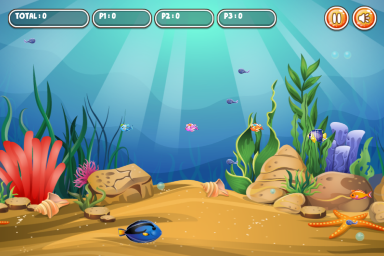 Fish Eat Fish 3 Players – GameJIT