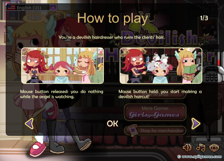 Devilish Hairdresser – Sneaky Salon Prank Game – GameJIT